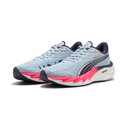 Laufschuh Puma "VELOCITY NITRO 4 X HYROX", Herren, Gr. 42, lucite, pure pink, deep plum, Textil, Schuhe Laufschuh, mit abriebfester Gummilaufsohle, leicht profiliertes Laufsohlenprofil