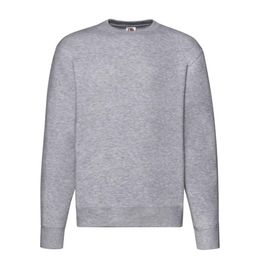 Fruit of the Loom - "Premium" Sweatshirt Eingesetzt f&uuml;r Herren (Grau)