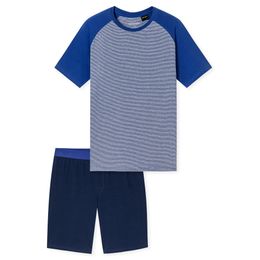 Schiesser Herren Pyjama 955Schlafanzug, Pyjama Set, Nachtw&auml;sche