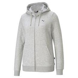 Puma - Hoodie mit durchgehendem Rei&szlig;verschluss f&uuml;r Damen (Grau)