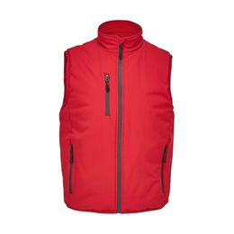 SOLS - "Falcon" Weste f&uuml;r Herren/Damen Unisex, Wattiert (Pfeffer Rot)