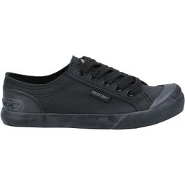 Rocket Dog Damen Jazzin Canvas Fable Turnschuh (Schwarz)