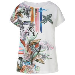 Emilia Lay - Blusen-Shirt, weiss, Gr. 52 / XXL