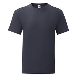 Fruit of the Loom Herren Iconic T-Shirt (5er Pack) (Deep Navy)