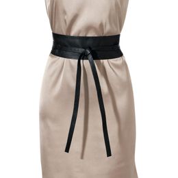 Tailleng&uuml;rtel Heine, Damen, Gr. 40/42, schwarz, G&uuml;rtel