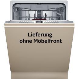 Neff vollintegrierbarer Geschirrsp&uuml;ler "S155HCX03E", Energieeffizienz: C (A-G), wei&szlig;, neutral, B:59,8cm H:81,5cm T:55cm, Geschirrsp&uuml;ler