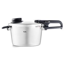Fissler Schnellkochtopf Vitavit&reg; Premium satiniert, Silber, Metall, 4.5 L, einstellbare Kochstufen, Kochen, T&ouml;pfe, Schnellkocht&ouml;pfe