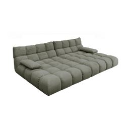 KAWOLA BIG SOFA VIVIEN Gr&uuml;n Cord