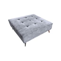 KAWOLA HOCKER WIOLO Grau Velvet