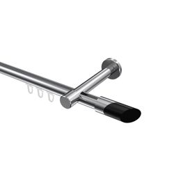 GARDINENSTANGE INNENLAUF Prestige Verano 120 cm, 1-l&auml;ufig, 20 mm &Oslash; Chrom