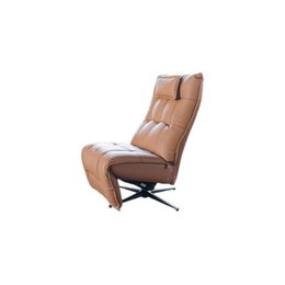 KAWOLA RELAXSESSEL MIKO Braun Leder Relaxfunktion