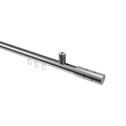 GARDINENSTANGE INNENLAUF Sonius Elanto 160 cm, 1-l&auml;ufig, 20 mm &Oslash; Chrom