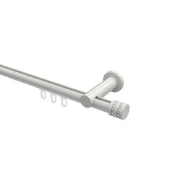 GARDINENSTANGE INNENLAUF Platon Estana 140 cm, 1-l&auml;ufig, 20 mm &Oslash; Wei&szlig;