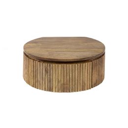KAWOLA NACHTTISCH HEVE Holz Mango