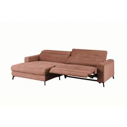 KAWOLA ECKSOFA LAISKA Braun Cord Relaxfunktion