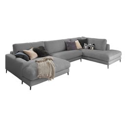 KAWOLA WOHNLANDSCHAFT CARA Grau Cord