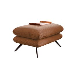 KAWOLA HOCKERBANK CHARME Braun Cord