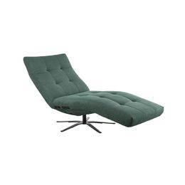 KAWOLA RELAXLIEGE LETICIA Smaragdgr&uuml;n Cord Drehbar (360&deg;), Relaxfunktion