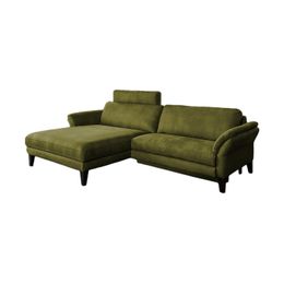KAWOLA ECKSOFA MALTA Gr&uuml;n Webstoff