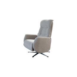 KAWOLA RELAXSESSEL SARI Taupe Webstoff Relaxfunktion