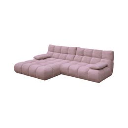 KAWOLA ECKSOFA VIVIEN Pink Cord