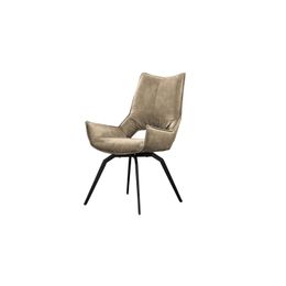 KAWOLA DREHSTUHL SIVO Beige Webstoff
