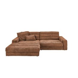 KAWOLA ECKSOFA LANA SOFA Braun Cord