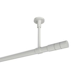 GARDINENSTANGE Sonette Elanto 260 cm (geteilt in 2 x 130 cm), 1-l&auml;ufig, 20 mm &Oslash; Wei&szlig;