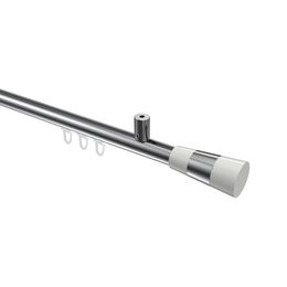 GARDINENSTANGE INNENLAUF Sonius Tanara 140 cm, 1-l&auml;ufig, 20 mm &Oslash; Chrom