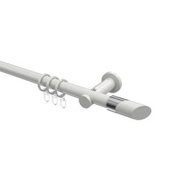 GARDINENSTANGE Platon Verano 180 cm, 1-l&auml;ufig, 20 mm &Oslash; Wei&szlig;