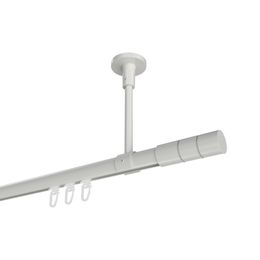 GARDINENSTANGE INNENLAUF Sonette Elanto 540 cm (geteilt in 3 x 180 cm), 1-l&auml;ufig, 20 mm &Oslash; Wei&szlig;