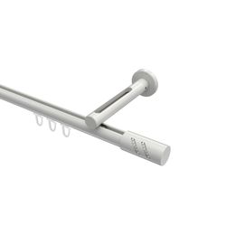 GARDINENSTANGE INNENLAUF Siteno Zoena 160 cm, 1-l&auml;ufig, 20 mm &Oslash; Wei&szlig;