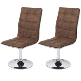 MCW ESSZIMMERSTUHL Braun 2er-Set