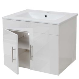 MCW WASCHBECKEN + UNTERSCHRANK Reinwei&szlig;