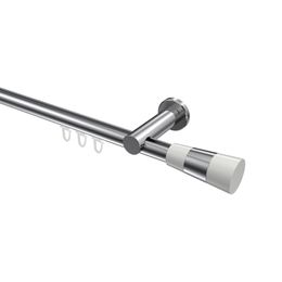 GARDINENSTANGE INNENLAUF Platon Tanara 160 cm, 1-l&auml;ufig, 20 mm &Oslash; Chrom