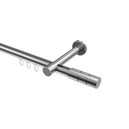 GARDINENSTANGE INNENLAUF Prestige Elanto 520 cm (geteilt in 4 x 130 cm), 1-l&auml;ufig, 20 mm &Oslash; Chrom