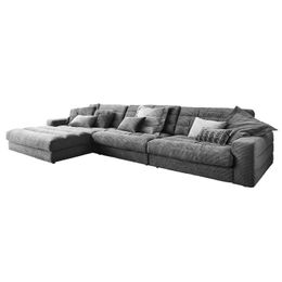 KAWOLA ECKSOFA XL LANA Grau Cord