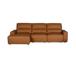 KAWOLA BIGSOFA DORI Braun Leder