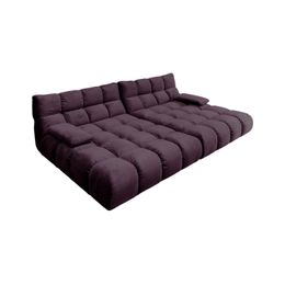 KAWOLA BIG SOFA VIVIEN Violett Velvet