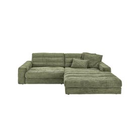 KAWOLA ECKSOFA LANA SOFA Gr&uuml;n Cord