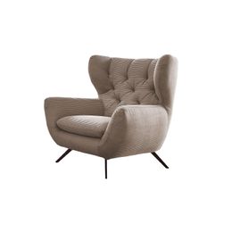 KAWOLA SESSEL CHARME Taupe Cord