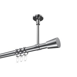 GARDINENSTANGE Sonette Sitra 540 cm (geteilt in 3 x 180 cm), 1-l&auml;ufig, 20 mm &Oslash; Chrom