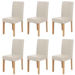 MCW ESSZIMMERSTUHL Hochganz Reinwei&szlig; 6er-Set