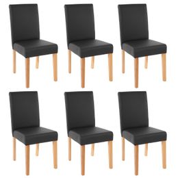 MCW ESSZIMMERSTUHL Schwarz 6er-Set
