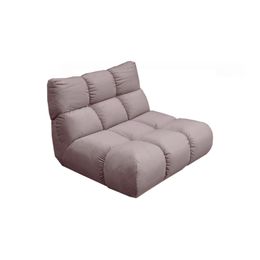 KAWOLA DREHSESSEL VIVIEN Grau Velvet Drehbar (360&deg;)