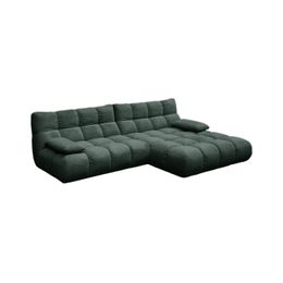 KAWOLA ECKSOFA VIVIEN Smaragdgr&uuml;n Cord