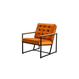 KAWOLA POLSTERSESSEL ARLY Orange Velvet