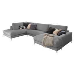KAWOLA WOHNLANDSCHAFT CARA Grau Cord