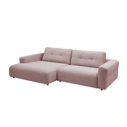 KAWOLA ECKSOFA XL MIKA Pink Cord