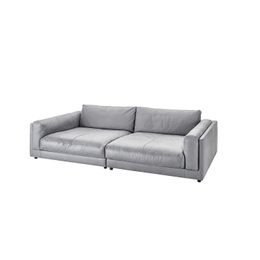 KAWOLA BIG SOFA RAINA Grau Leder